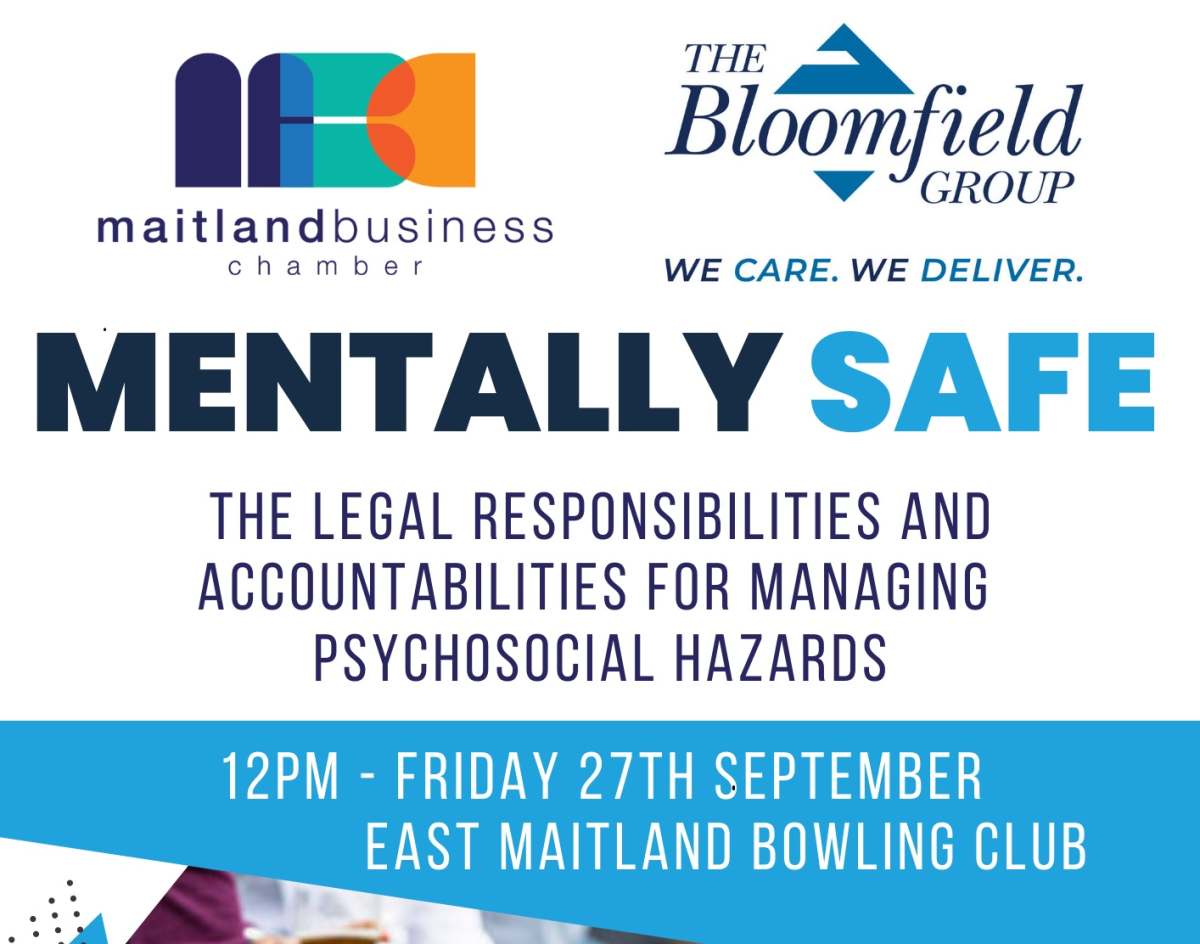 September 2024 Networking Event Mentally Safe - Maitland Business ...