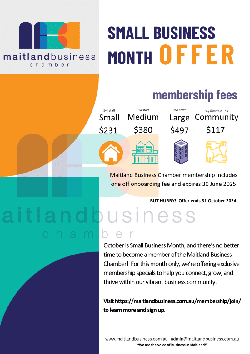 Maitland Business Chamber | The Voice of Business in the Hunter
